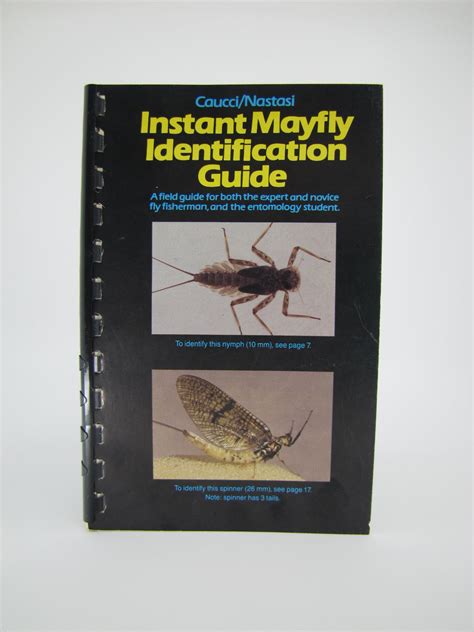Instant Mayfly Identification Guide Supporting Freshwater