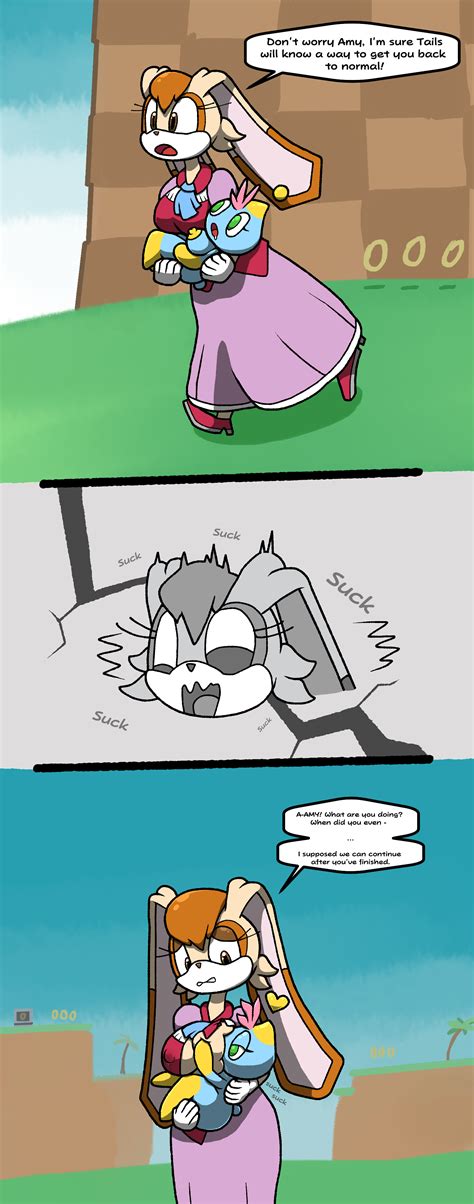 Rule 34 Alternate Form Amy Rose Anthro Breast Feeding Breast Squeeze Breast Sucking Breasts