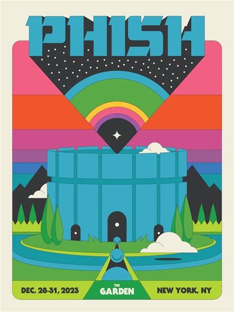 Phish 2023 12 31 Madison Square Garden New York Ny 2023 The Poster