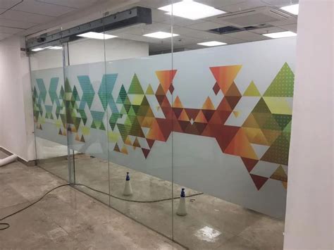Customised Frosted Printed Glass Films At ₹ 50sq Ft Frosted Film In