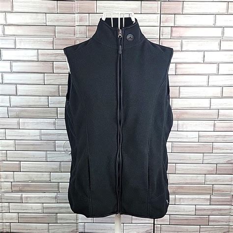 100 Polyester Microfleece Soft Fabric In This Vest Depop