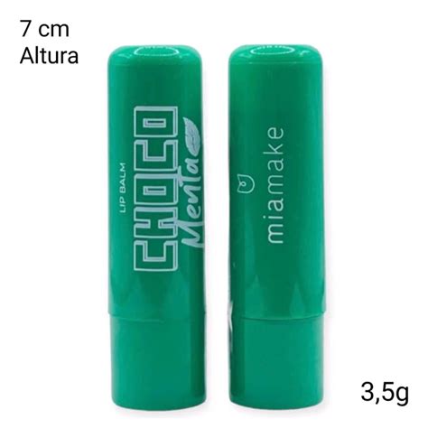 6 Lip Balm Choco Menta Mia Make Nova Avenida Eshop Os Melhores Preços Para Você