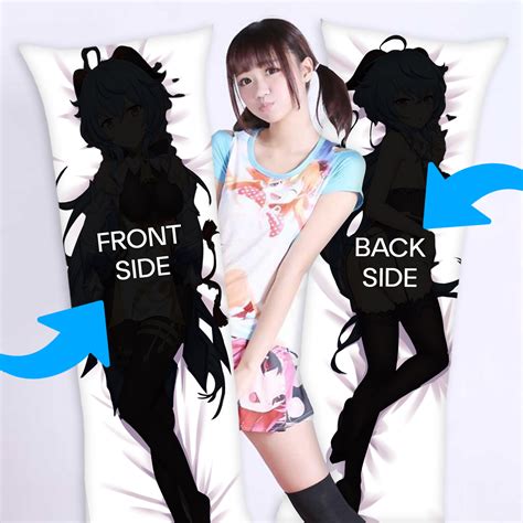 Custom Made Body Pillow Cover All Tifa Anime Fan Art Waifu Etsy