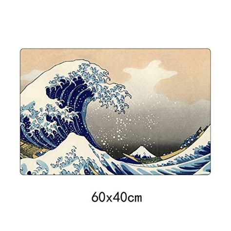 3 Amy Mouse Mat The Great Wave Of Kanagawa Art Desertcart India