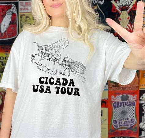 Great Cicada Comeback Tour 2024 Insect Invasion Retro Entomology Cicada