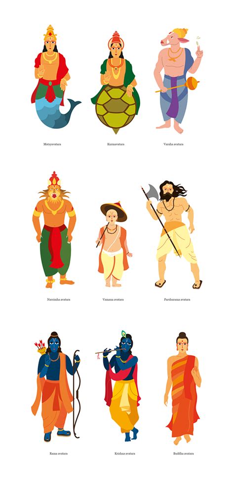 Dashavatara A Coffee Table Book On Behance