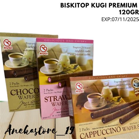 Jual Biskitop Astor Kugi Wafer Stik 120gr Kugi Wafer Premium Stik Roll Renyah Gurih Jajanan