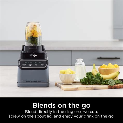 Ninja Ks500 Grand Kitchen System 1200 Blender 4 Preset Auto Iq