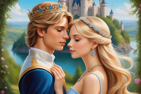 Download Ai Generated Princess Prince Royalty Free Stock