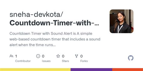 Github Sneha Devkotacountdown Timer With Sound Alert Countdown
