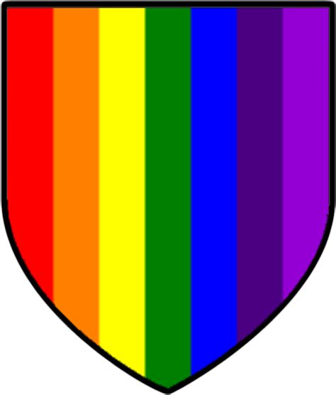 Download Rainbow Shield Graphic