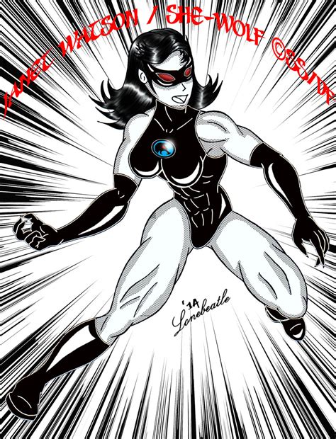 Janet Watson She Wolf By Lonebeatle On Deviantart