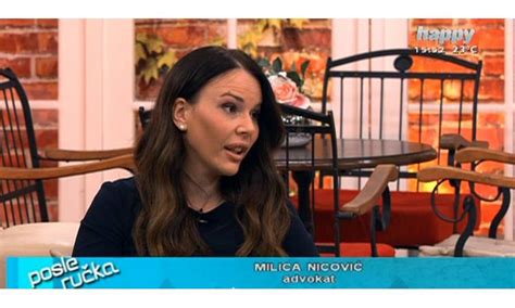 Advokatica Milica NicoviĆ Pre Braka Srbi Sve češće Urade Jednu Stvar Video Bsc Happy Portal