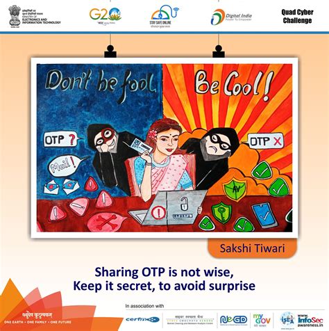 How To Draw Cyber Security Drawing Computer Security Day Poster Chart