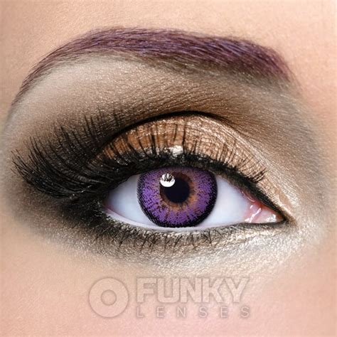 Purple Contact Lenses Purple Eye Contacts