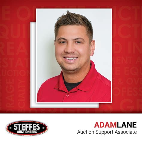 Employee Spotlight Meet Adam Lane One Of Our Auction Support Associates Adam Joined Steffes