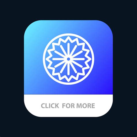 Indian Flag Sign Day Mobile App Button Android And IOS Line Version Vector Art At Vecteezy