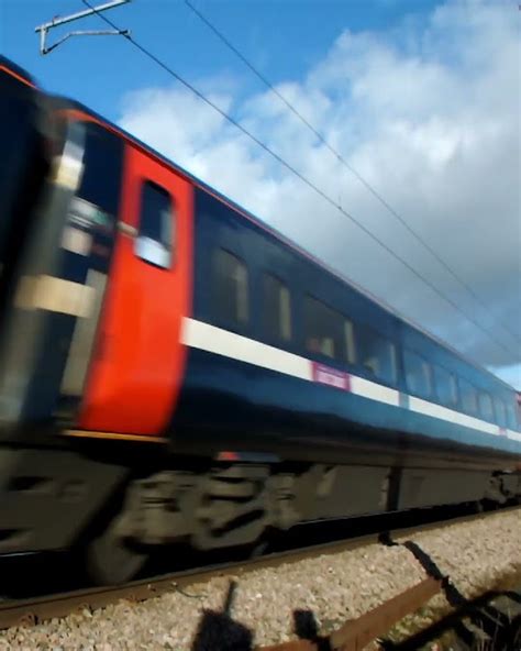 Class 91 At Speed Class91 Britishrailways Train Intercity225