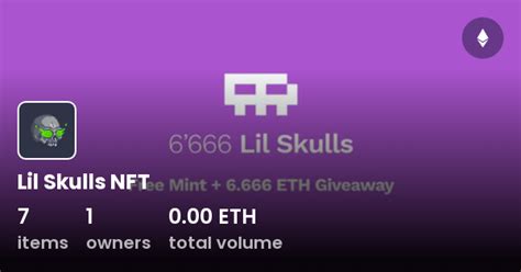 Lil Skulls Nft Collection Opensea