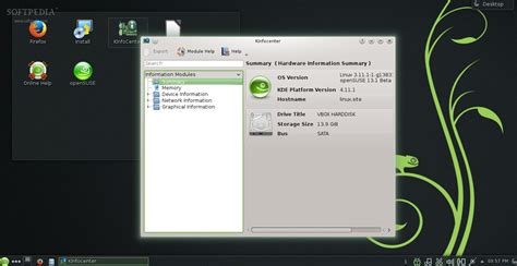OpenSUSE 13 1 Beta 1 KDE Live CD Screenshot Tour Softpedia