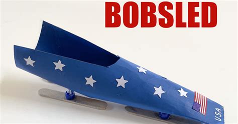 Cindy Derosier My Creative Life Cardboard Tube Bobsled