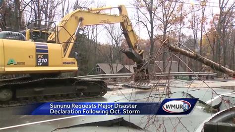 Sununu Requests Major Disaster Declaration Following Storm