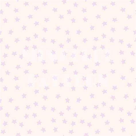 Girly Star Seamless Pattern Pastel Pink And Purple Star Fabric