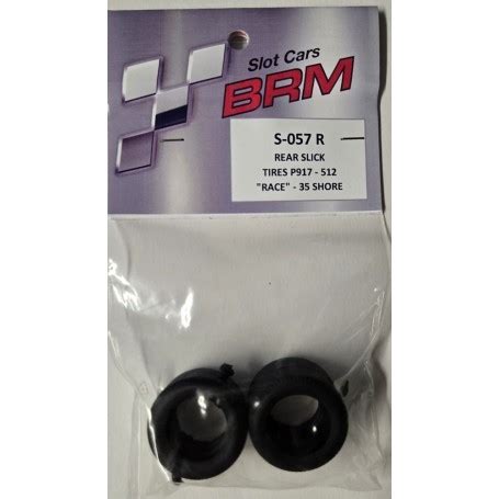 Brm S 057 R S 057r Rear Slick Tires P917 512 Race 35 Shore