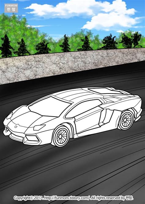 Lamborghini Aventador Coloring Page Car Coloring Pages Lamborghini