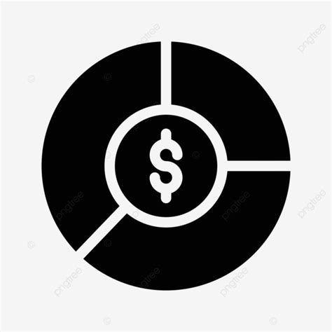 Simbol Statistik Grafik Diagram Lingkaran Vektor Grafik Statistik