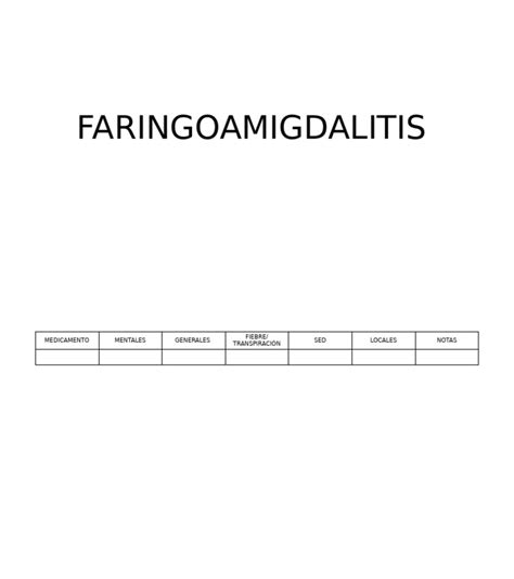 Faringoamigdalitis Pdf