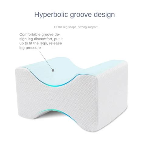 Almohada De Rodilla De Espuma Viscoel Stica Para Dormir Entre Las