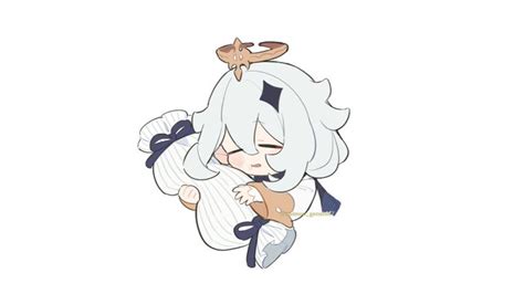 「paimon Genshin Impact」fan Artlatest