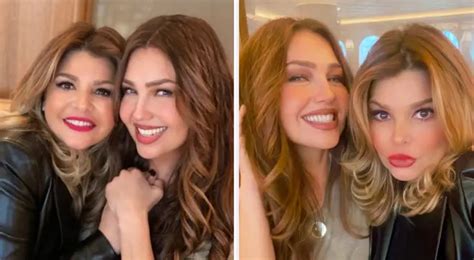 Thalía E Itati Cantoral Tiktok Viral Se Reencontraron Y Emocionaron A