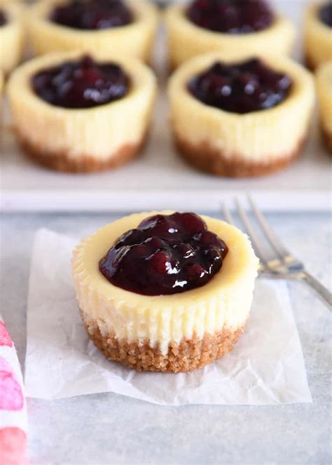 Perfect Mini Cheesecakes Mels Kitchen Cafe