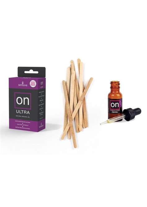 On Ultra Arousal Oil 5ml Medium Box 12 Piece Tester Sticks Refill Kit From Cherry Pie Online