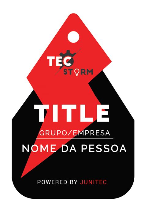 Credential Designs For Tecstorm Event On Behance