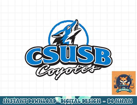 Cal State San Bernardino Coyotes Icon Officially Licensed P Inspire