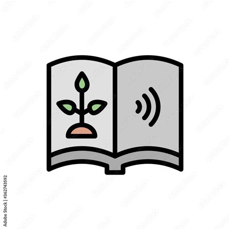Book Smart Farming Icon Simple Color With Outline Vector Elements Of Automated Farming Icons