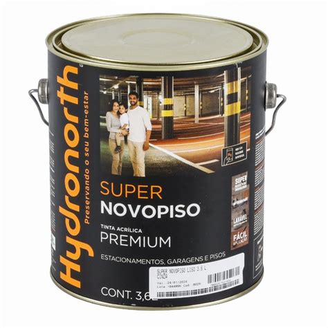 Hydronorth Super Novo Piso S B Cinza Chumbo 3 6 Arte Ti