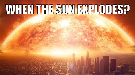 What If The Sun Exploded Tomorrow Youtube