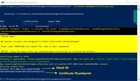 Connecting To SharePoint Online Using Certificate Based Authentication In Azure Function