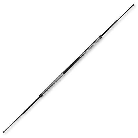Metallic Black Collapsible Bo Staff Extendable Bo Staff Telescoping