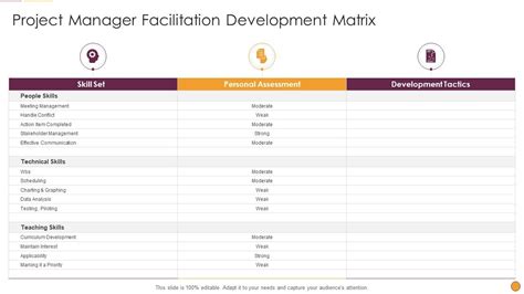 Process Enhancement Program Success Project Manager Facilitation