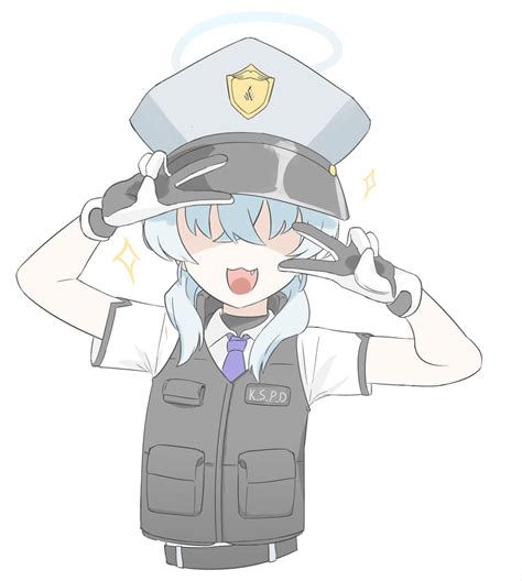 Valkyrie Police Academy Student Blue Archive Drawn By Light Leave Danbooru