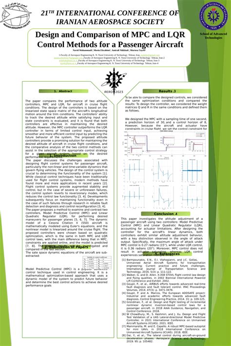 pdf design and comparison of mpc and lqr control methods for a