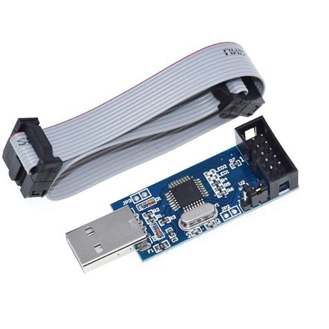 gravador usbasp jumper programador gng arduino sensor atmega adaptador