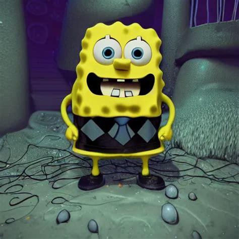 Spongebob Stone Sculpture Stable Diffusion Openart