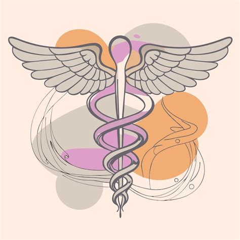 Caduceus Vector Illustration Premium Ai Generated Vector