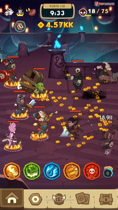 unity game template the hero idle rpg unity 2022 3 40f1